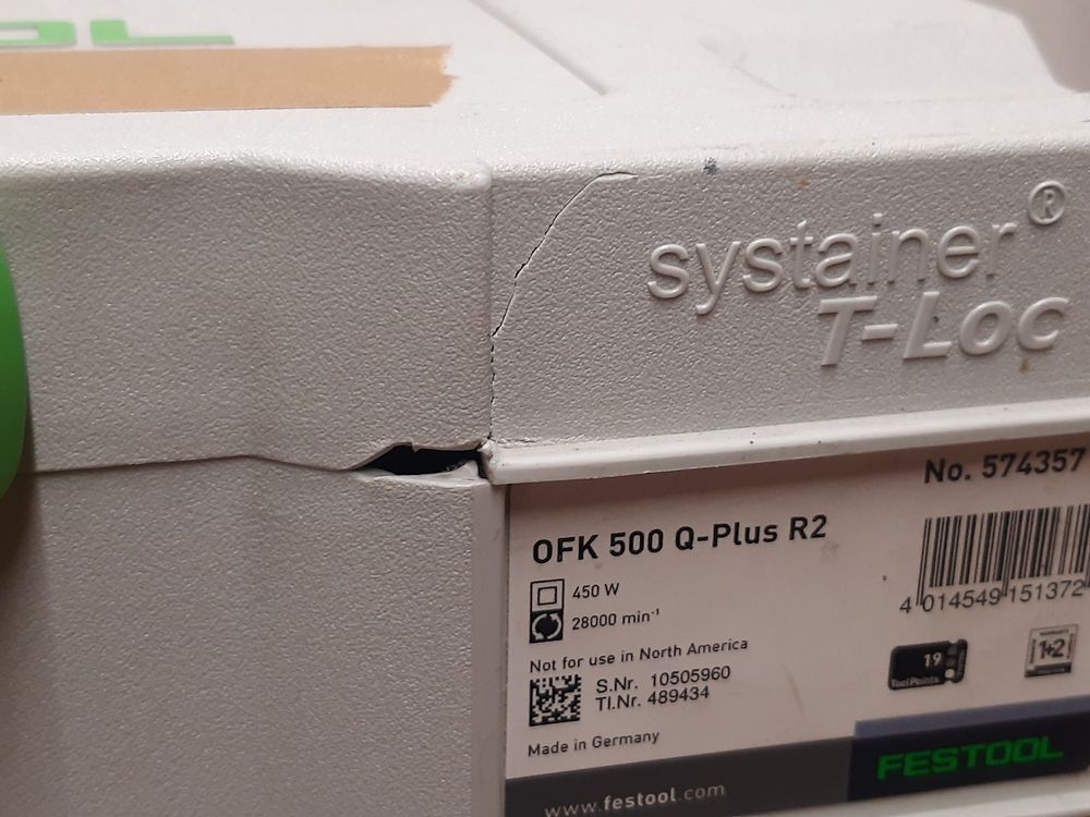 FESTOOL OFK 500 Q-Plus R2 Kantenfräse | Kaufen auf Ricardo