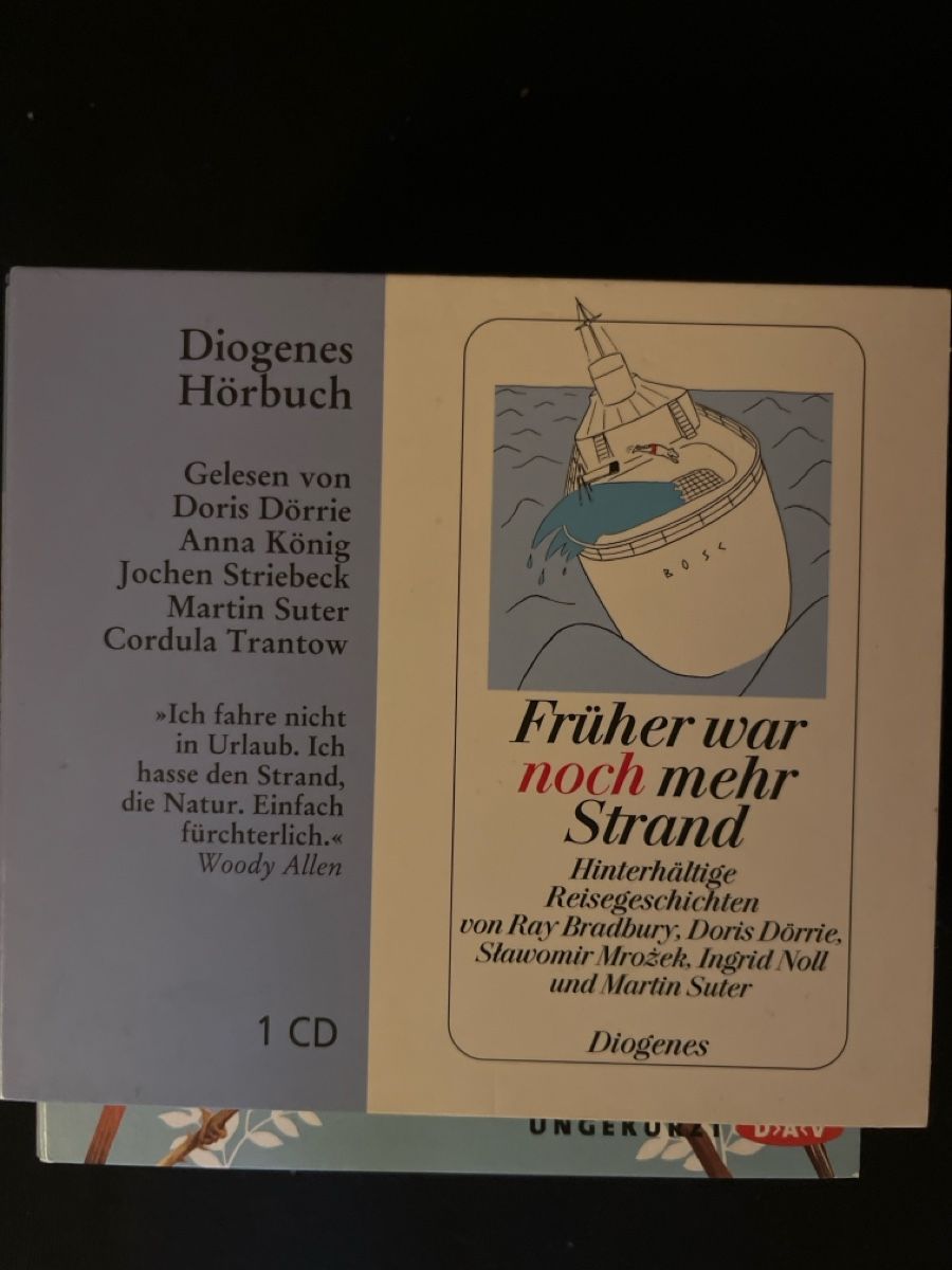 Diogenes Hörbuch: Früher war noch mehr Strand, 1 CD (Gebraucht) in ...
