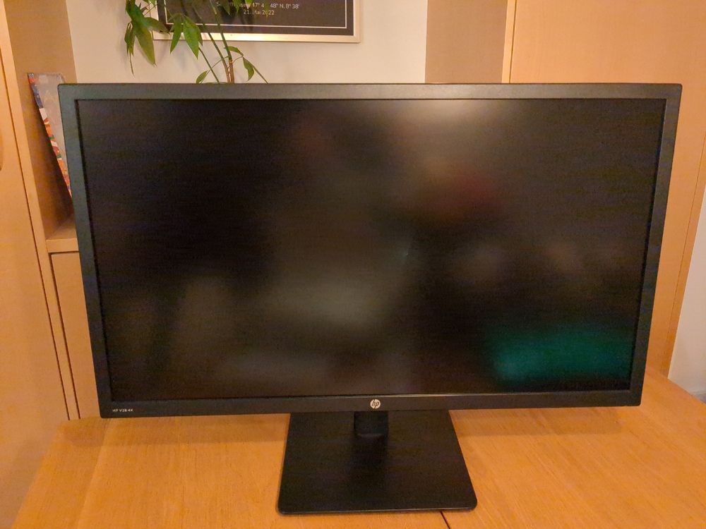 HP V28 Monitor, 28 ", UHD 4K, 60 Hz, Schwarz | Kaufen auf Ricardo