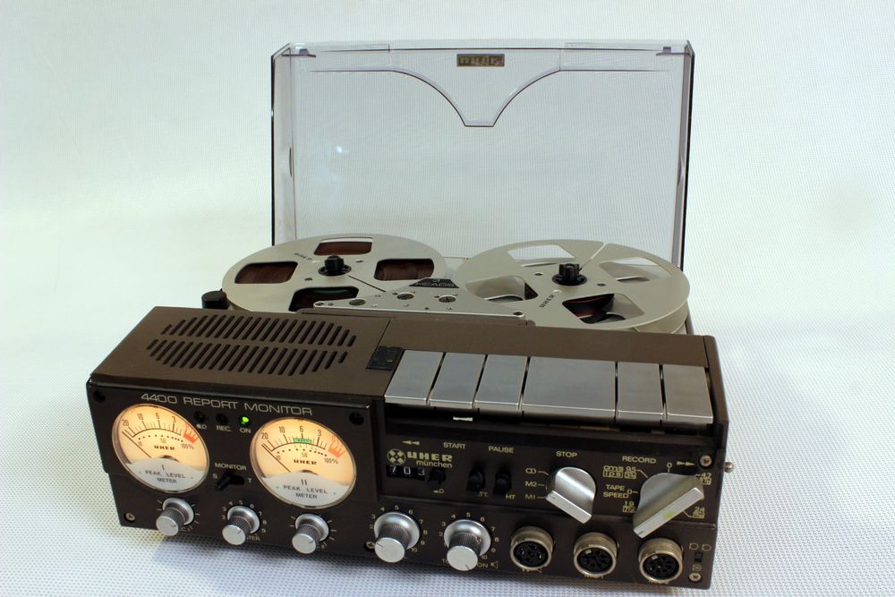 Uher 4400 Report Monitor revidiert u getestet, 4-Spur Stereo | Kaufen ...