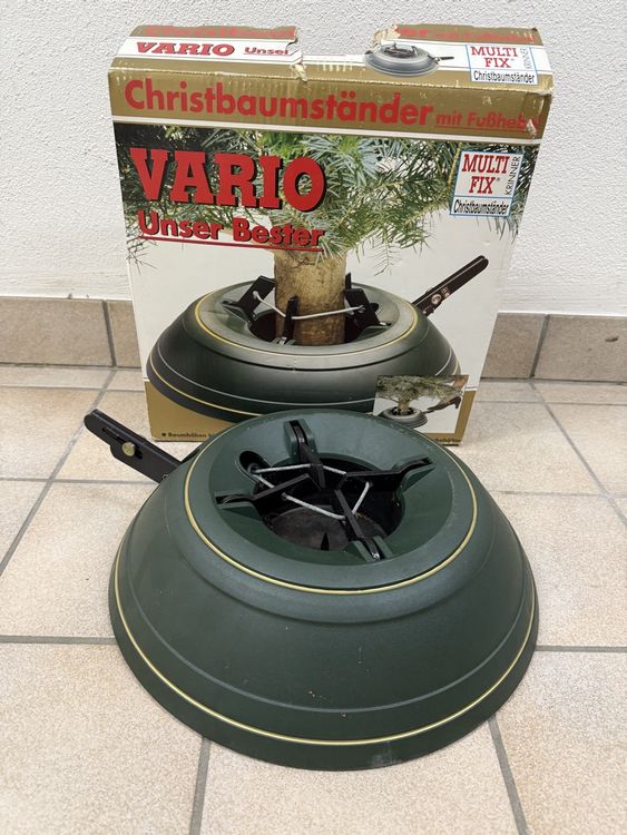 Christbaumständer VARIO Grün (Gebraucht) in Hallau für CHF 10 – mit ...