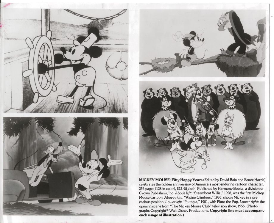 50 Jahre Mickey Mouse Film - Originalfoto von 1978 (Gebraucht) in ...