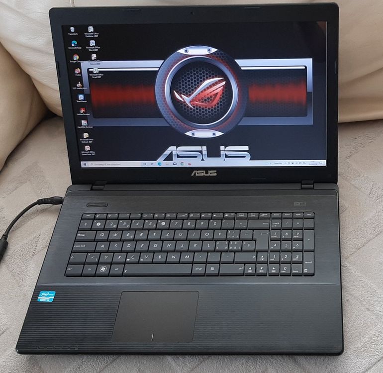 ASUS X75A 17.3 Zoll, Core i3-2350M, Win.10 & OFFICE | Kaufen auf Ricardo