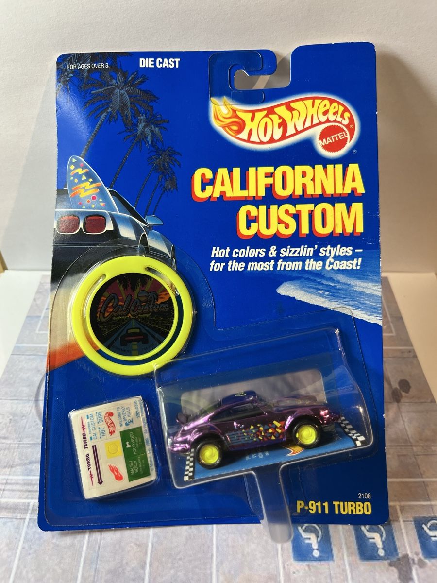Hot Wheels Porsche P-911 Turbo California Custom aus 1989 (Neu (gemäss ...