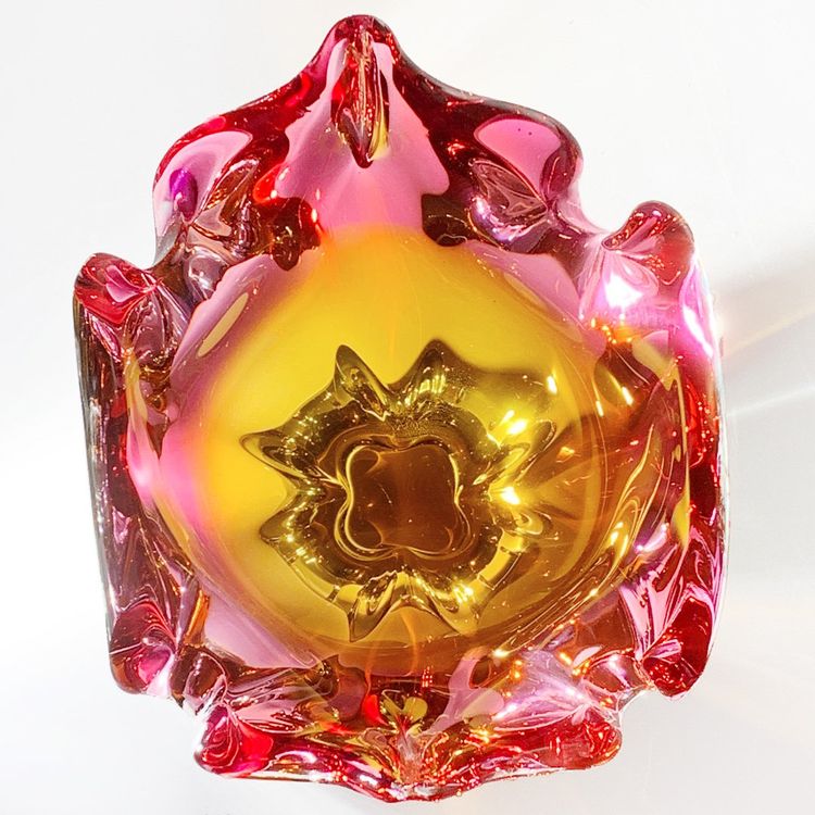 60er Jahre Design Glasschale von Josef Hospodka (Gebraucht) in Luzern für CHF 150 – mit ...