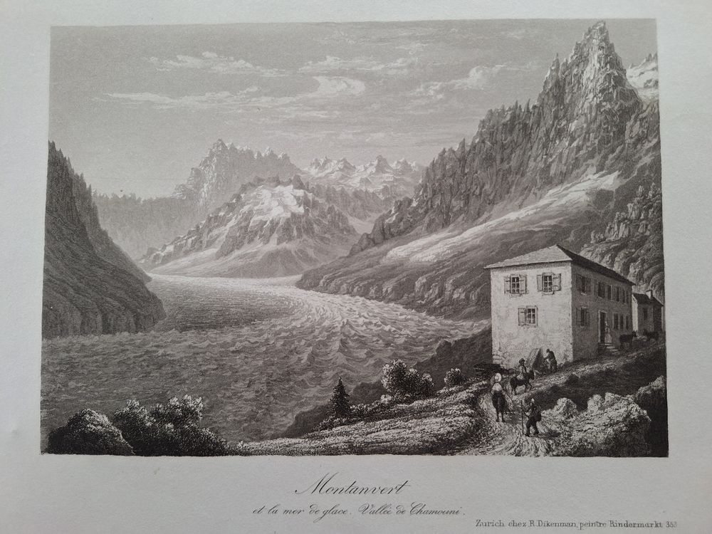 MONTANVERT. MER DE GLACE. VALLEE CHAMOUNI (D'occasion) à Bevaix pour ...