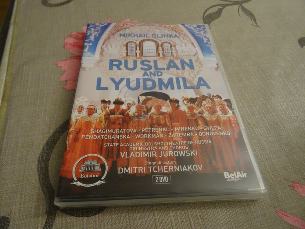 Glinka - Ruslan and Lyudmila - Vladimir Jurowski DVD OPER (Gebraucht ...
