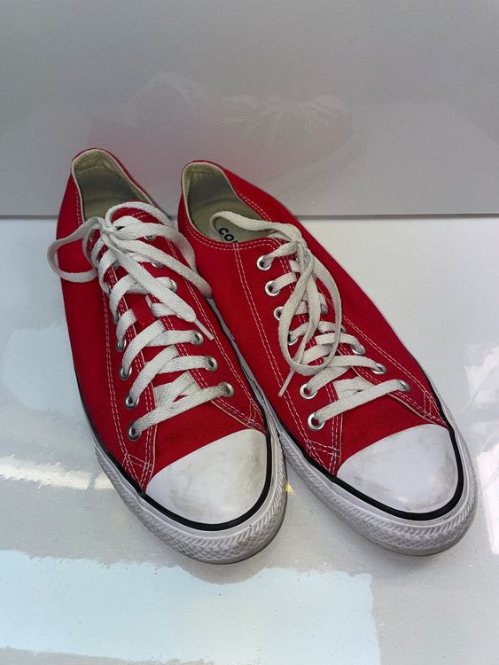 rote Converse 'ALL STAR' in Grösse 43 (Gebraucht) in Wolfhausen für CHF ...