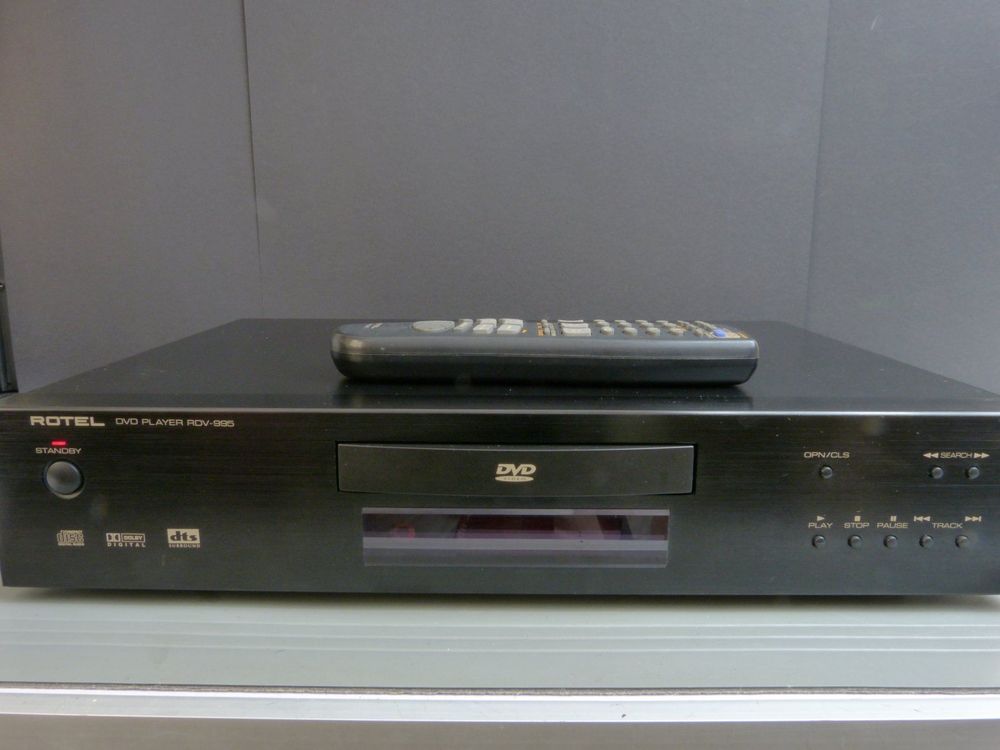 Rotel DVD/CD Player RDV-995 mit FB * Hi-End ähnlicher Sound (Gebraucht ...