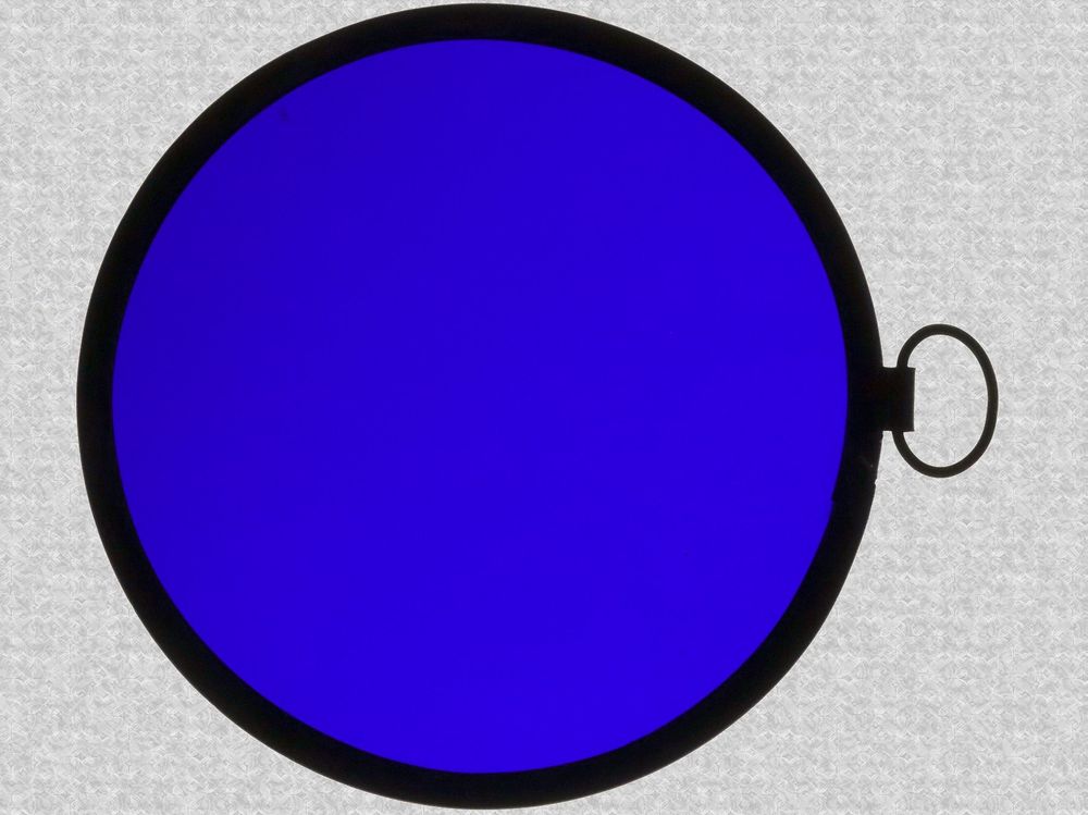 Für Eisenbahnfans: blaue Rangierlok-Steckscheibe | Kaufen auf Ricardo