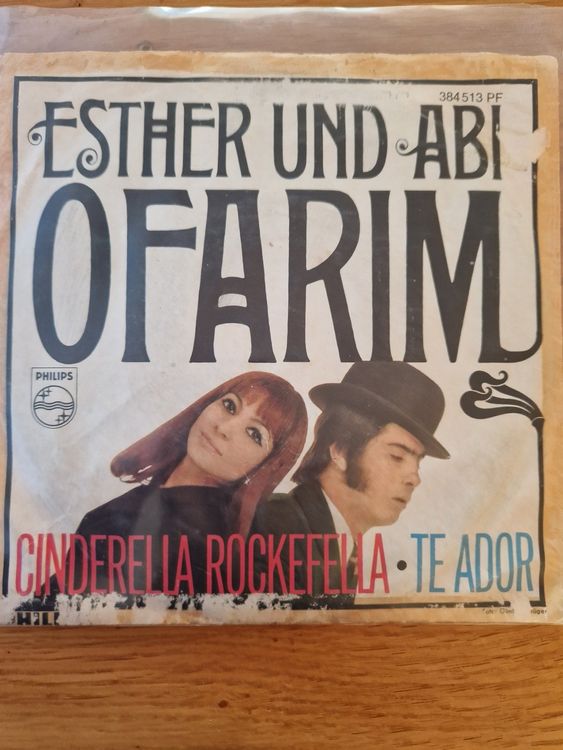 Vinyl Single - Esther & Abi Ofarim - Cinderella Rockefella (Gebraucht ...