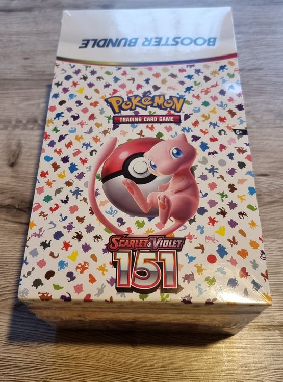Pokémon 151 Booster Bundle Display EN (Neu und originalverpackt) in für ...