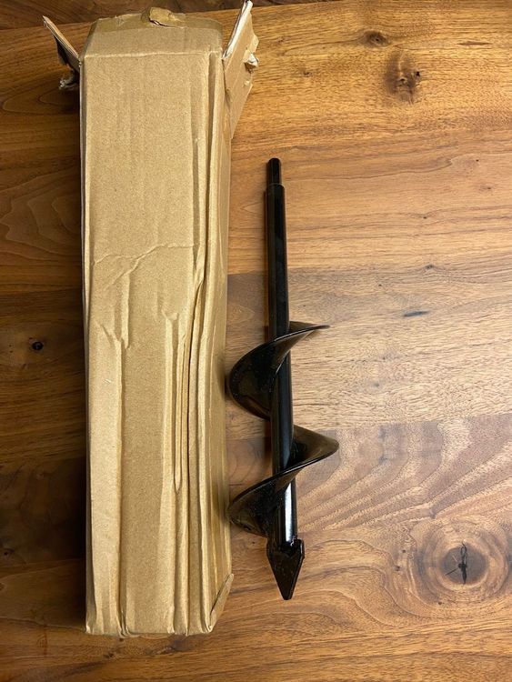 Erdbohrer 30 cm x 8 cm / Neu / 1 Stück / Metall/ (Neu und ...