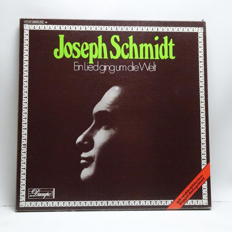 Schmidt Joseph – Das Josepf Schmidt Album (2LP-Set) (Gebraucht) in ...