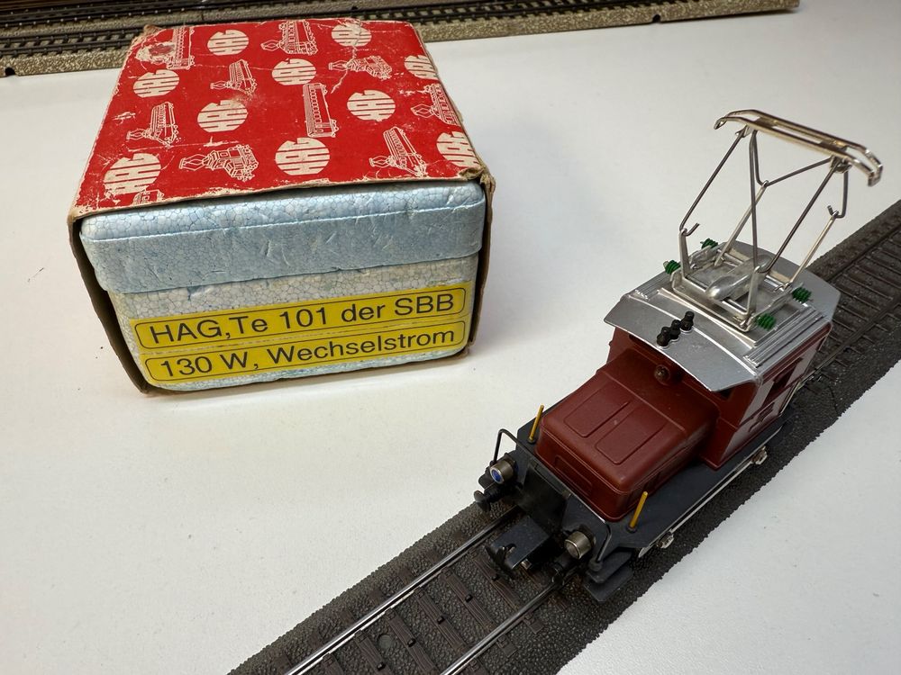 Hag H0, SBB Schienentraktor Te 101, Wechselstrom AC (Gebraucht) in ...