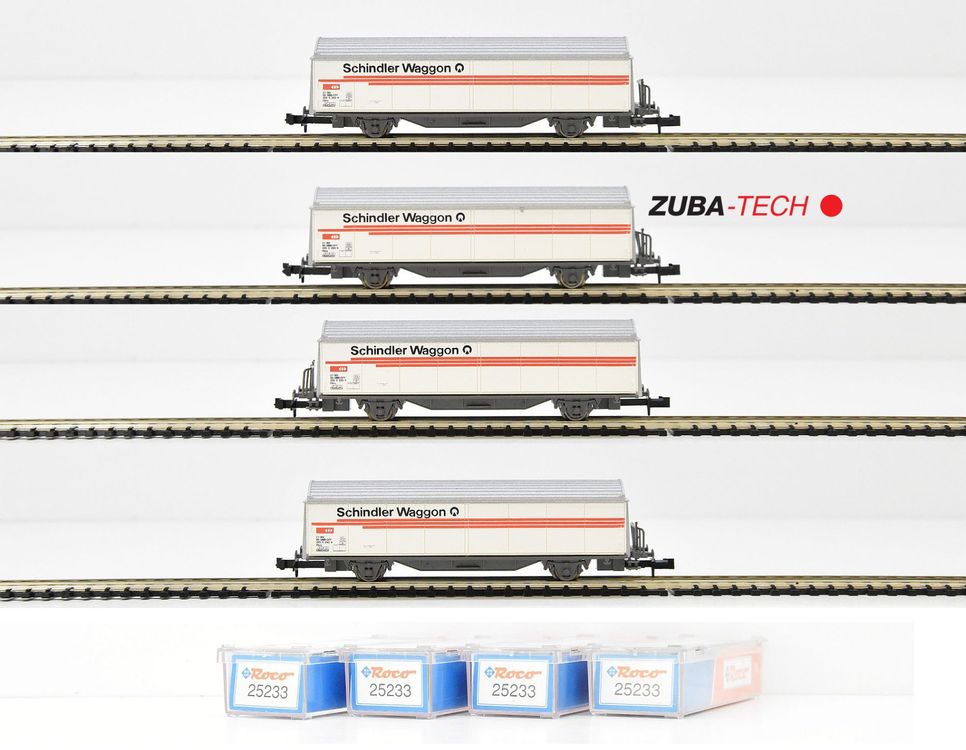 4x Roco Schiebewandwagen der SBB Spur N GS mit OVP | Kaufen auf Ricardo