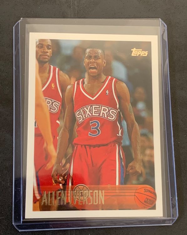 NBA Allen Iverson Topps Rookie Card (Neu (gemäss Beschreibung)) in ...