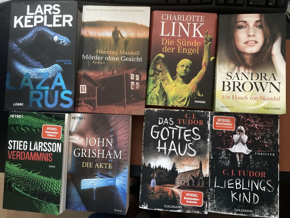 Wunderschne Spannende Bcher Thriller Fotos