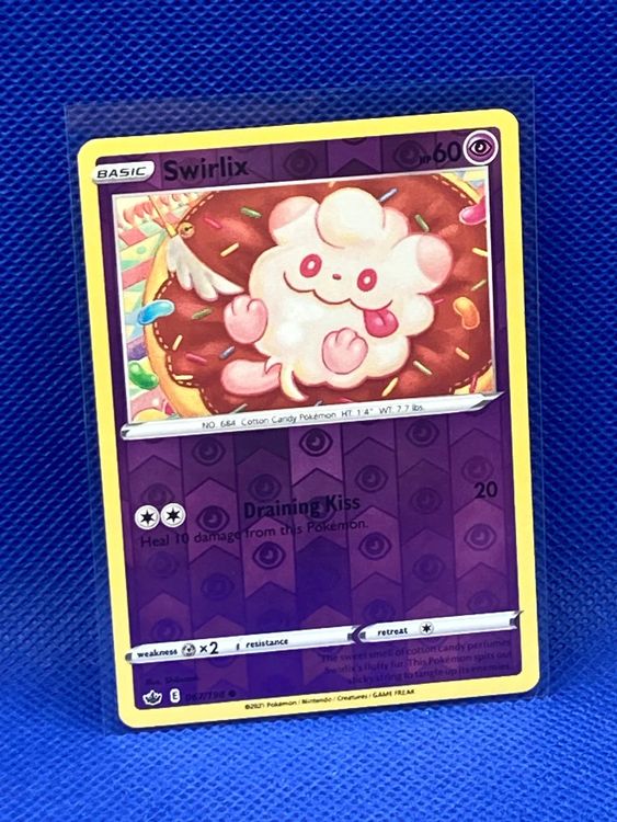 Pokemon Chilling Reign / Swirlix 067 / 198 EN Reverse Hol | Kaufen auf ...
