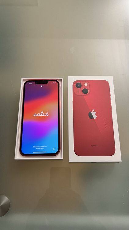iPhone 13 Rot 128GB Top Zustand mit Rechnung | Kaufen auf Ricardo