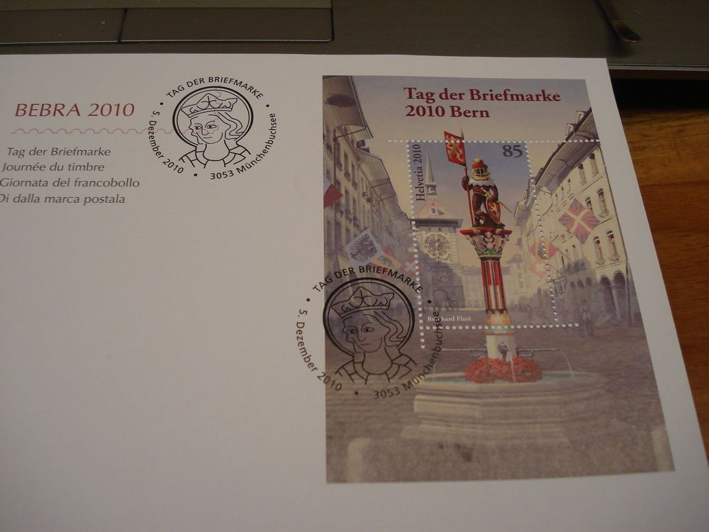 16 modernste FDC 2010, mit Block + Zusammendruck (Gebraucht) in Niederwil AG für CHF 3.8 – mit ...