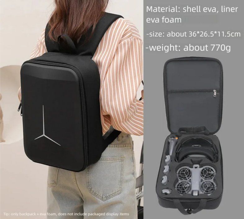 Korio Sport schwarzer Rucksack für DJD Neo 2 (Neu und originalverpackt ...