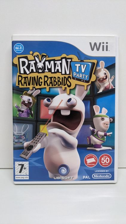 Rayman Raving Rabbids TV Party - Nintendo Wii (Gebraucht) in Menziken ...