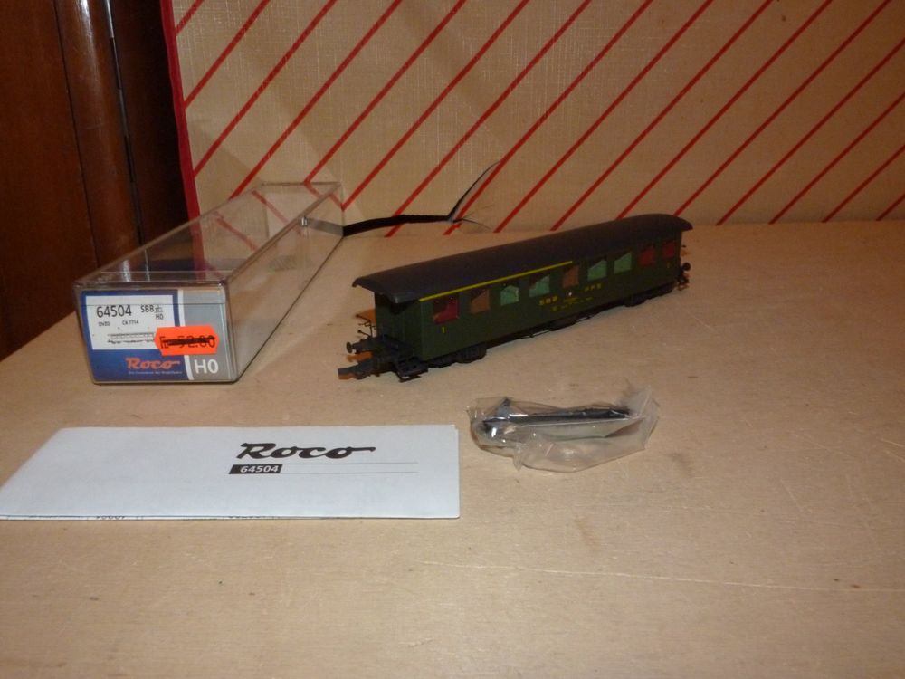 Personenwagen der SBB Roco Spur H0 (Gebraucht) in Rudolfstetten für CHF ...