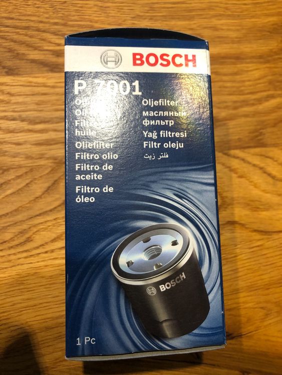 BOSCH P 7001 Ölfilter für Mercedes und Jeep- 1 Stück (Neu und ...