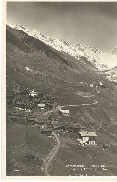 Kippel -Lötschental Ferden Kippel +c1925 | Kaufen auf Ricardo