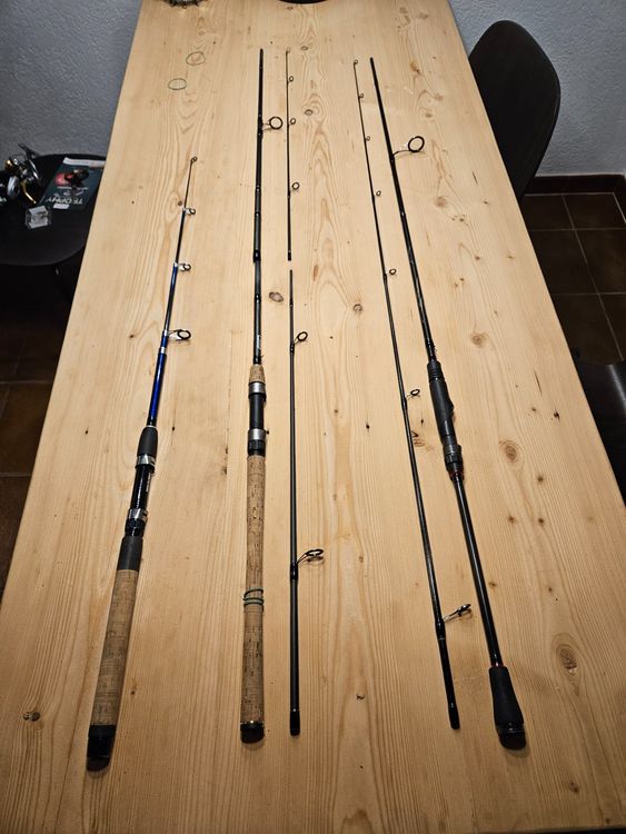 Set aus drei Ruten (Daiwa, Balzer, Stucki Thun) | Kaufen auf Ricardo