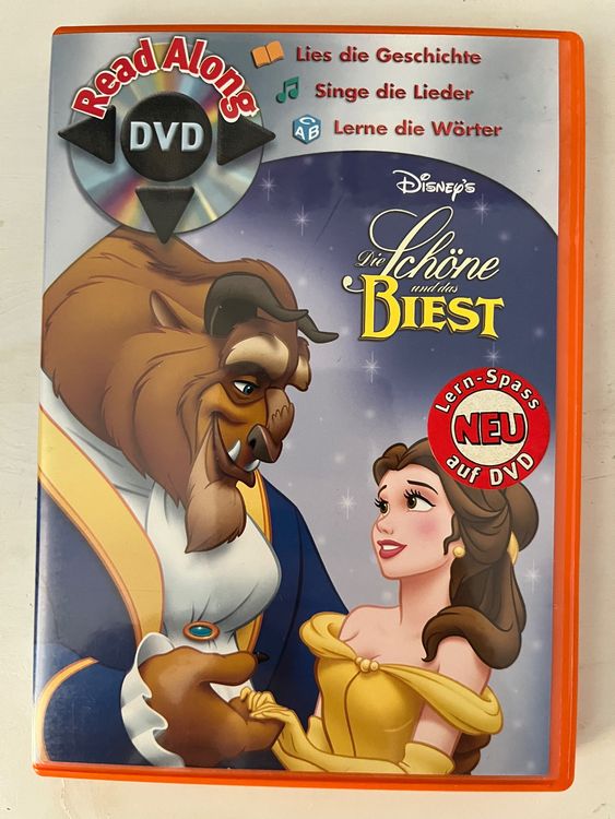 Disney : Die Schöne und das Biest - Read Along DVD 📀 (Neu (gemäss ...