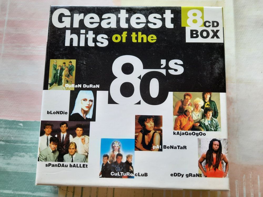 Cd Coffret Greatest Hits of the 80s 8 Cds | Kaufen auf Ricardo