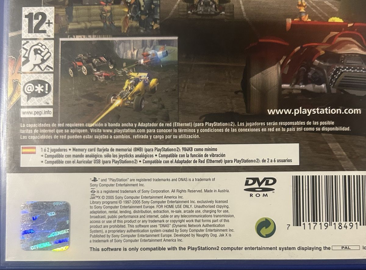 Jak X - Playstation 2 - Jeu de Course et d'Action PS2 (Neuf (Voir ...