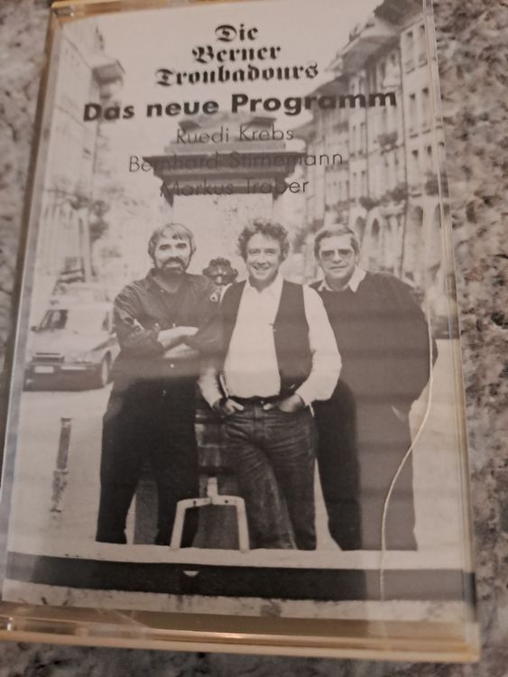 🇨🇭-Musig-Kassettli Berner Troubadours "Das neue Program" (Gebraucht) in ...