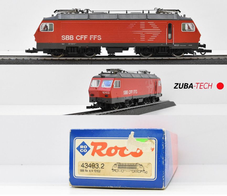 Roco 43493.2 E-Lok Re 4/4 IV SBB H0 GS Analog mit OVP | Kaufen auf Ricardo