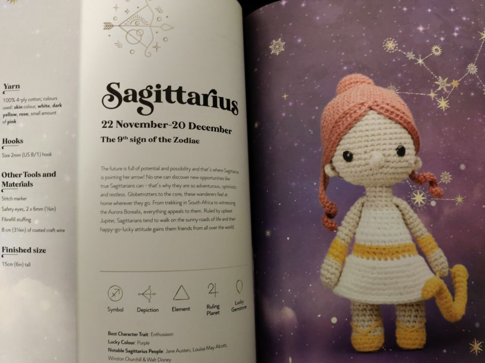 Crochet Zodiac Dolls: Stitch the Horoscope with Amigurumi (Gebraucht ...
