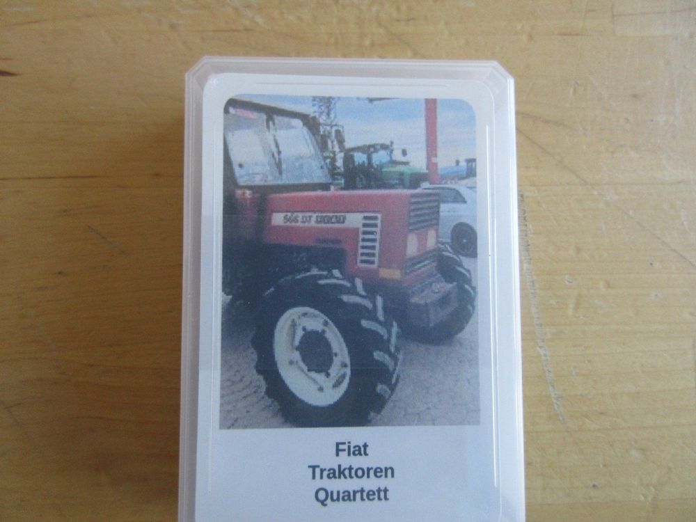 Fiat Traktoren Quartett 52 Karten (Neu und originalverpackt) in Herznach für CHF 30 – mit ...
