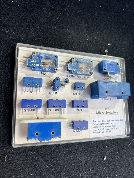 ITT Micro Switches relay Elektro Elektronik Radio CB Handy (Gebraucht ...