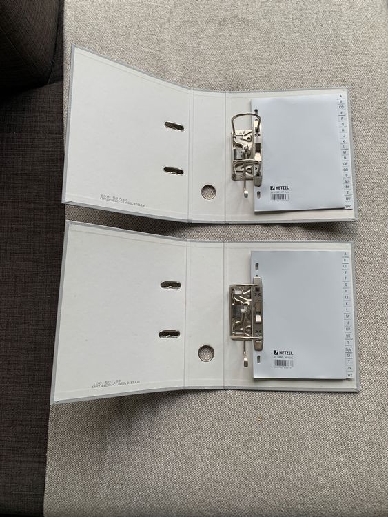 2 Stk. Biella A6 Ordner NEU (Neu (gemäss Beschreibung)) in Bützberg für ...