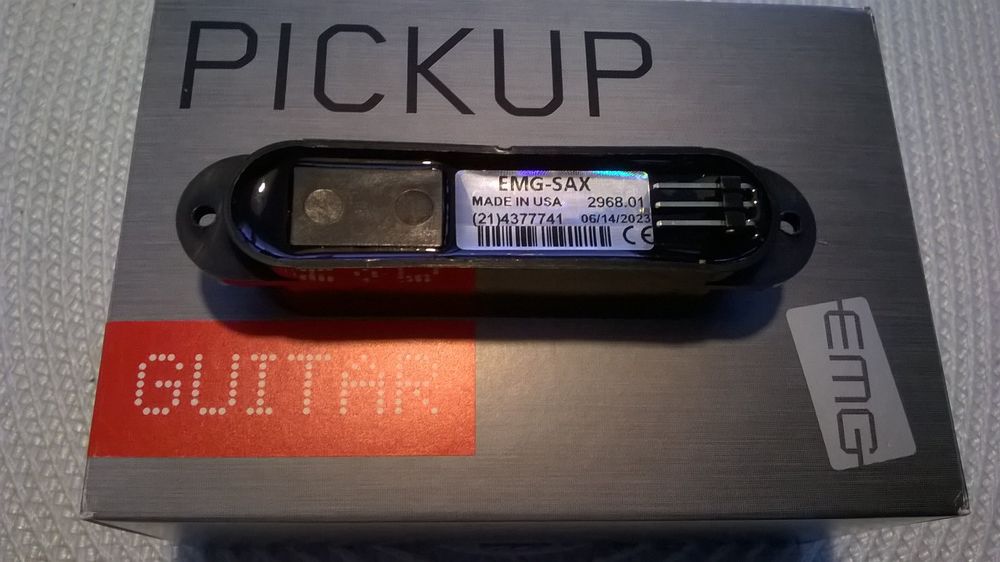 EMG SA-X Pickup, Single-Coil Aktiv, Mod. 2023, Schwarz (Neu (gemäss ...