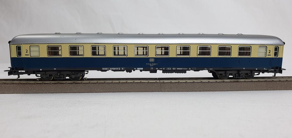 Märklin 4092 DB D-Zug-Wagen Büm 2.Kl. Innenbel. 1975 - 1978 (Gebraucht ...