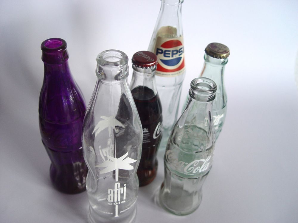 Sammlung alte Flaschen: Coca-Cola / Pepsi-Cola / Afri-Cola | Kaufen auf Ricardo