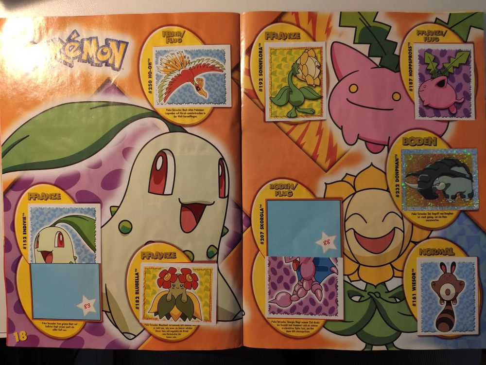 Panini Stickeralbum Pokemon 2001 | Kaufen auf Ricardo