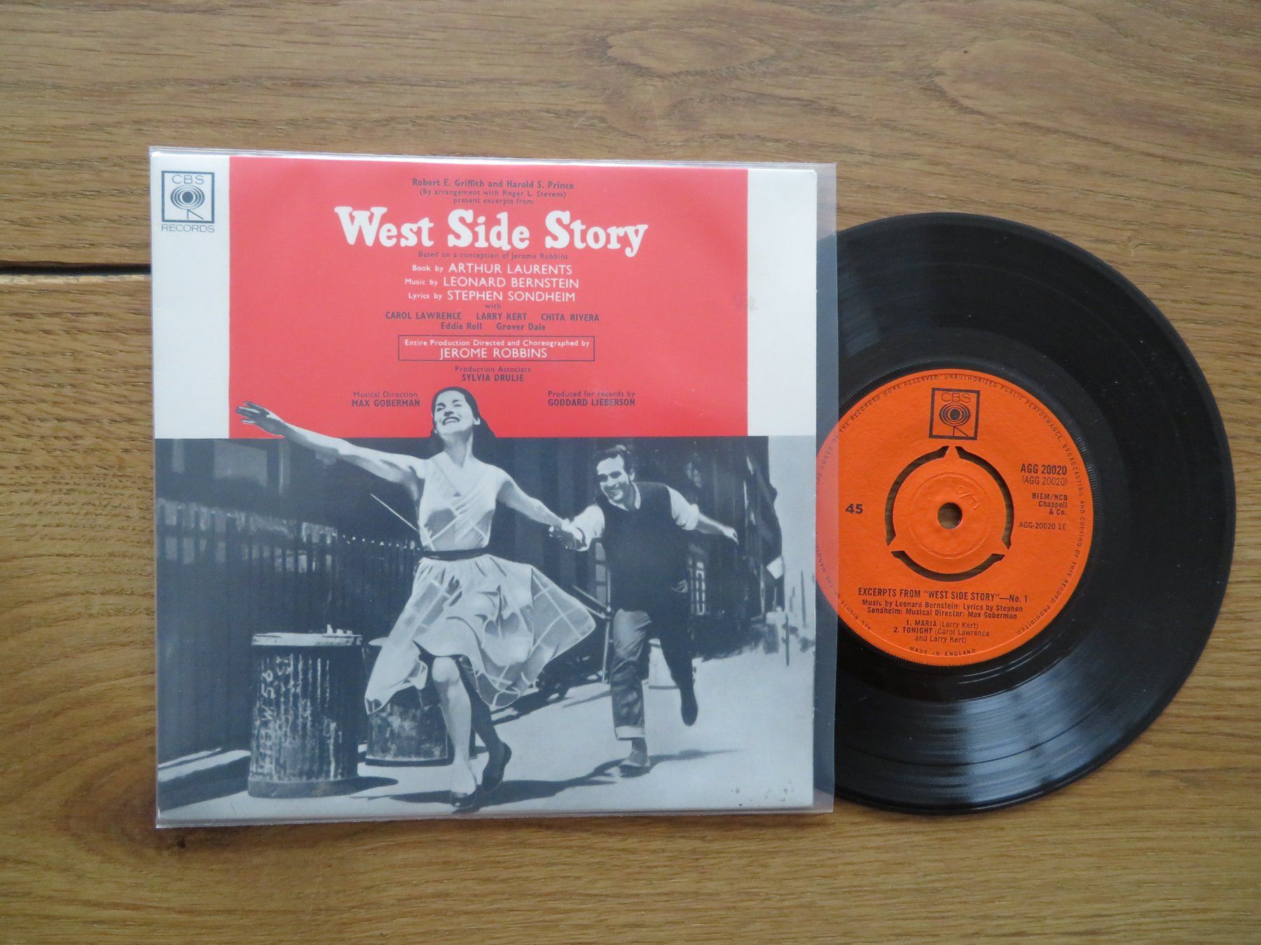 West Side Story - Seltene Single Schallplatte, Top Zustand! (Neu ...