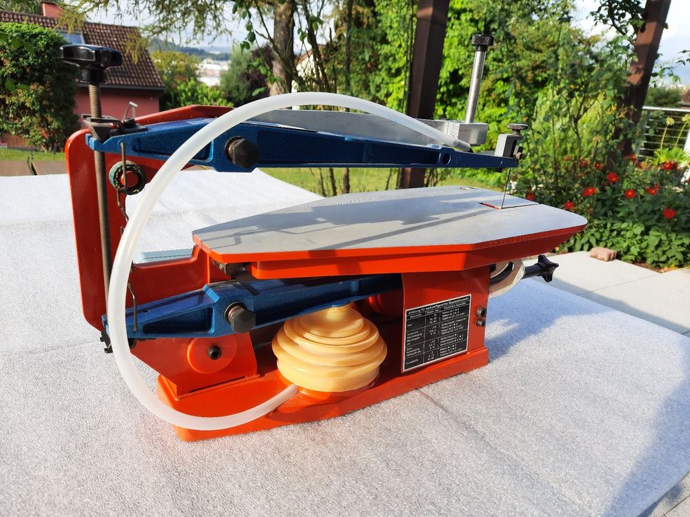 Dekupiersäge HEGNER Multicut-2, mit el. Drehzahlregulierung (Gebraucht ...