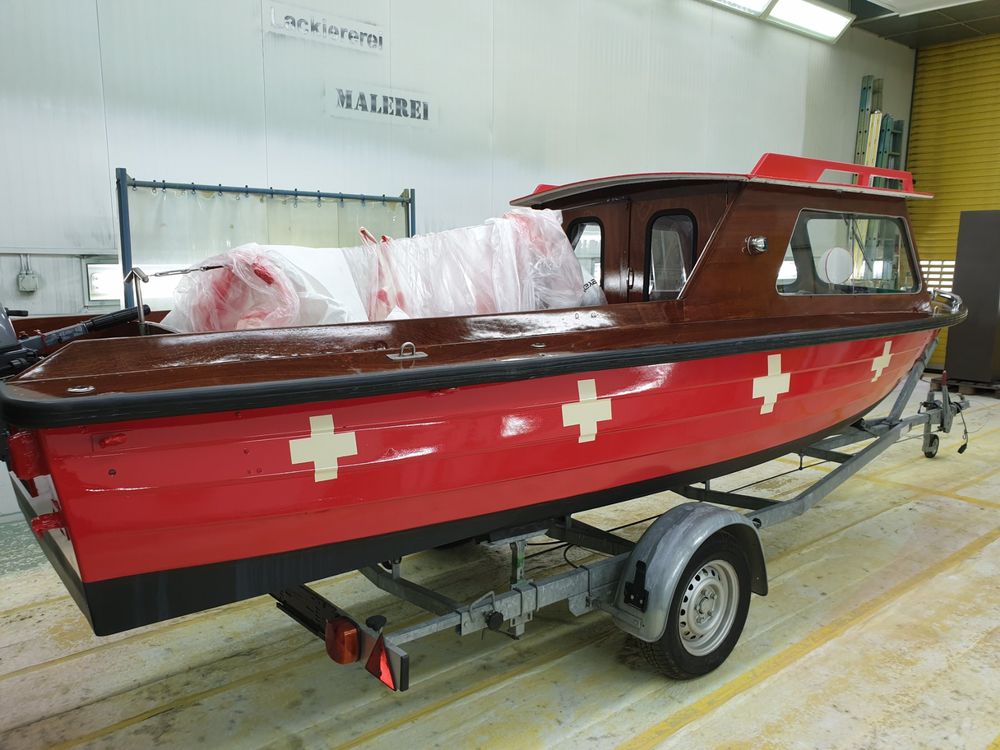 Motorboot Hensa Variant De Luxe mit 8 PS Yamaha Aussenborder (Gebraucht ...