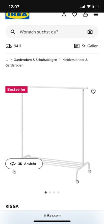 Kleiderständer (Neu und originalverpackt) in Flawil für CHF 15 – nur Abholung auf Ricardo kaufen