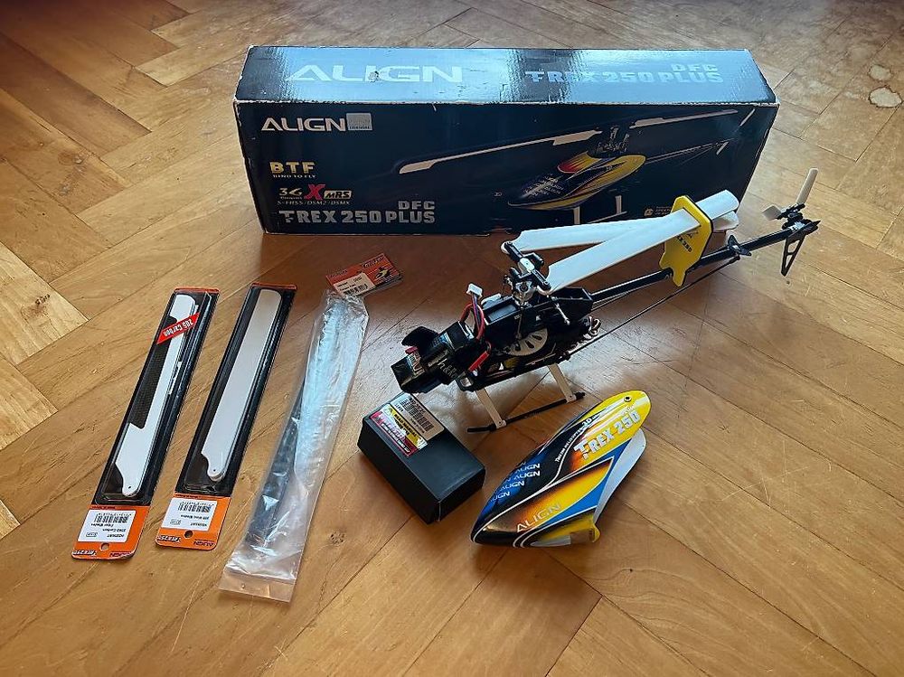 Hélicoptère Align T-Rex 250 DFC Plus - Version BTF Spektrum (Gebraucht ...