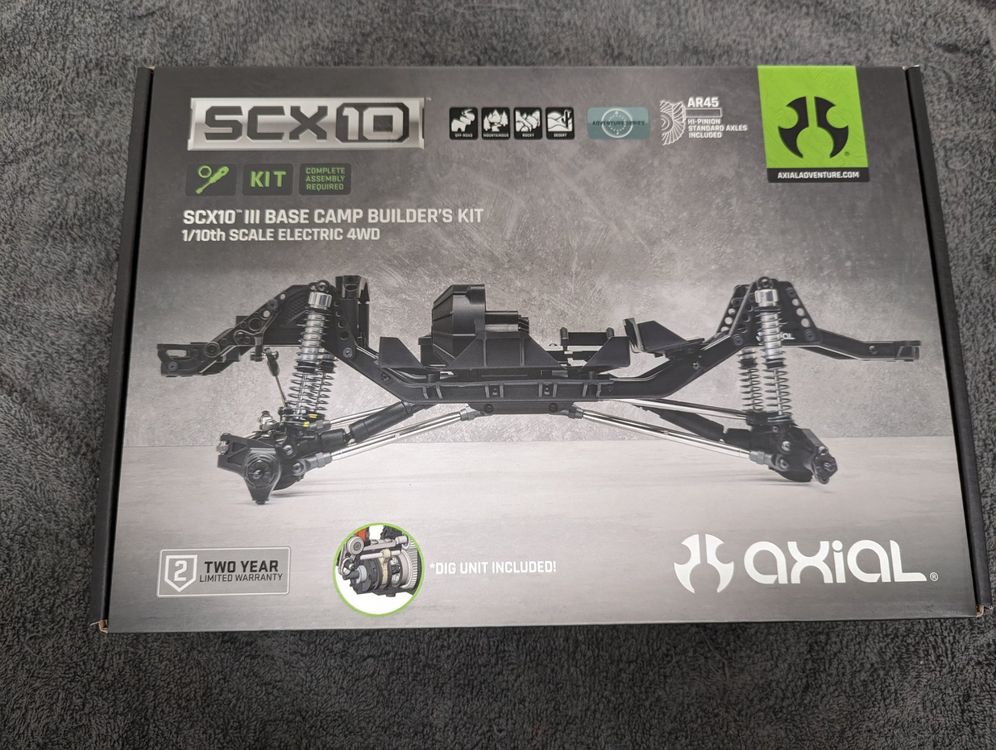 Axial SCX10 III Base Camp Builder's Kit für Scaler (OVP) | Kaufen auf ...